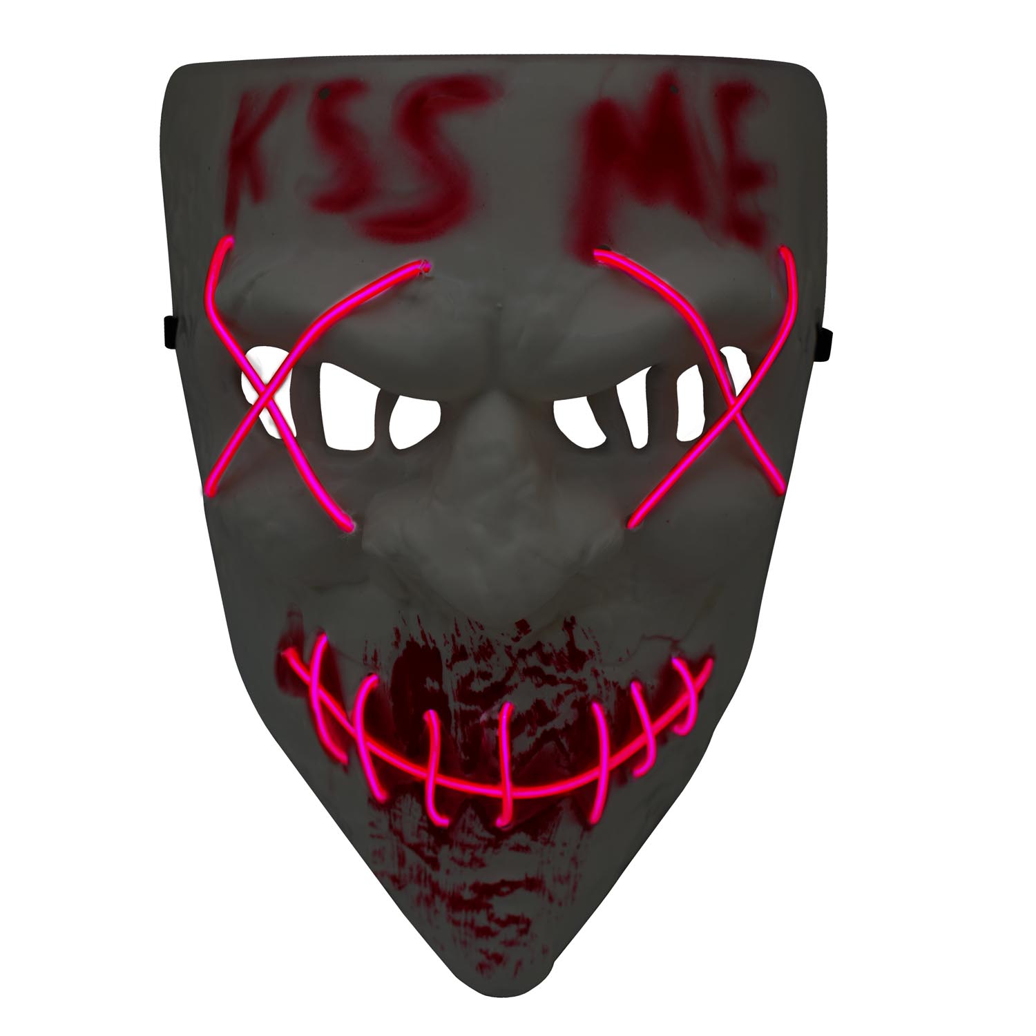 Mascara Horror Iluminada 1 Unidad Halloween Big Party | EntreKids