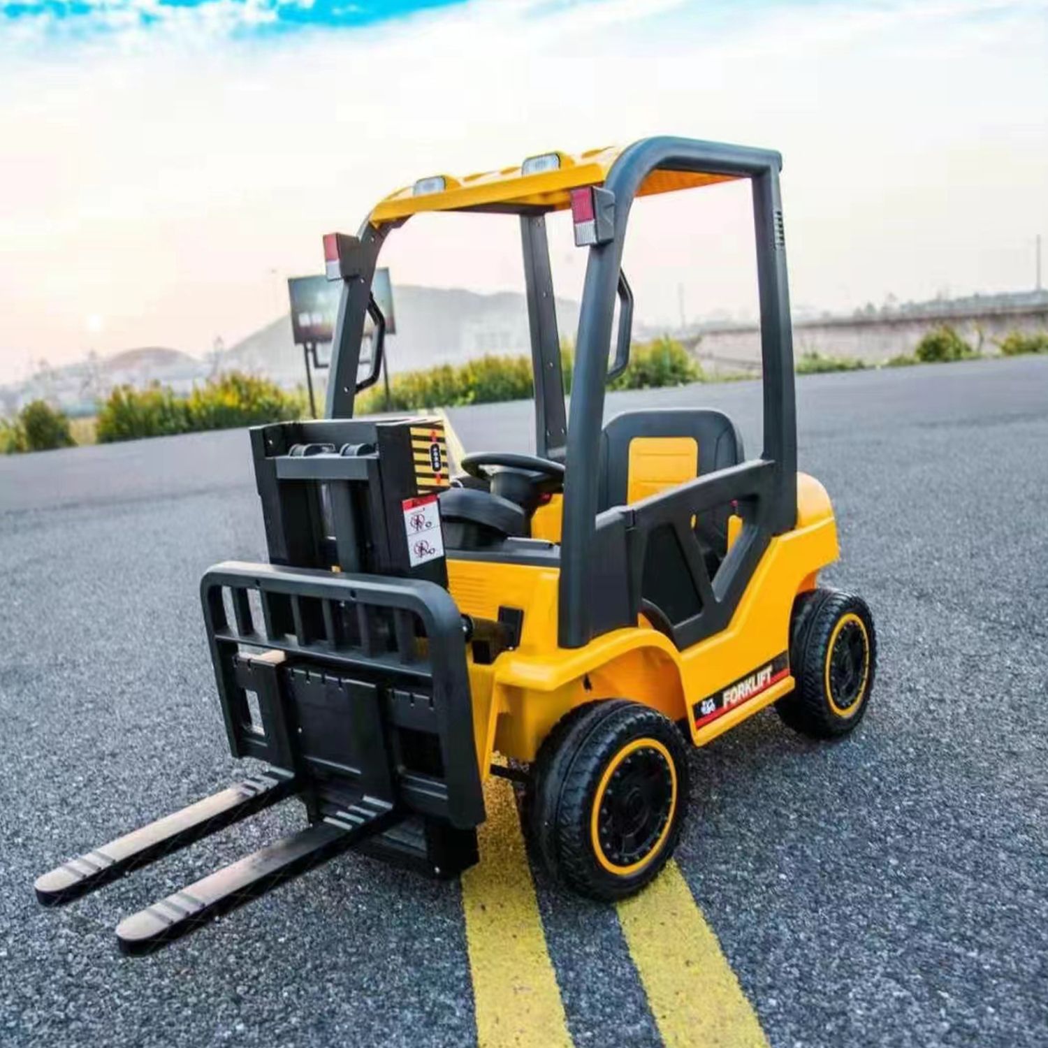 Grua Horquilla Amarilla | EntreKids