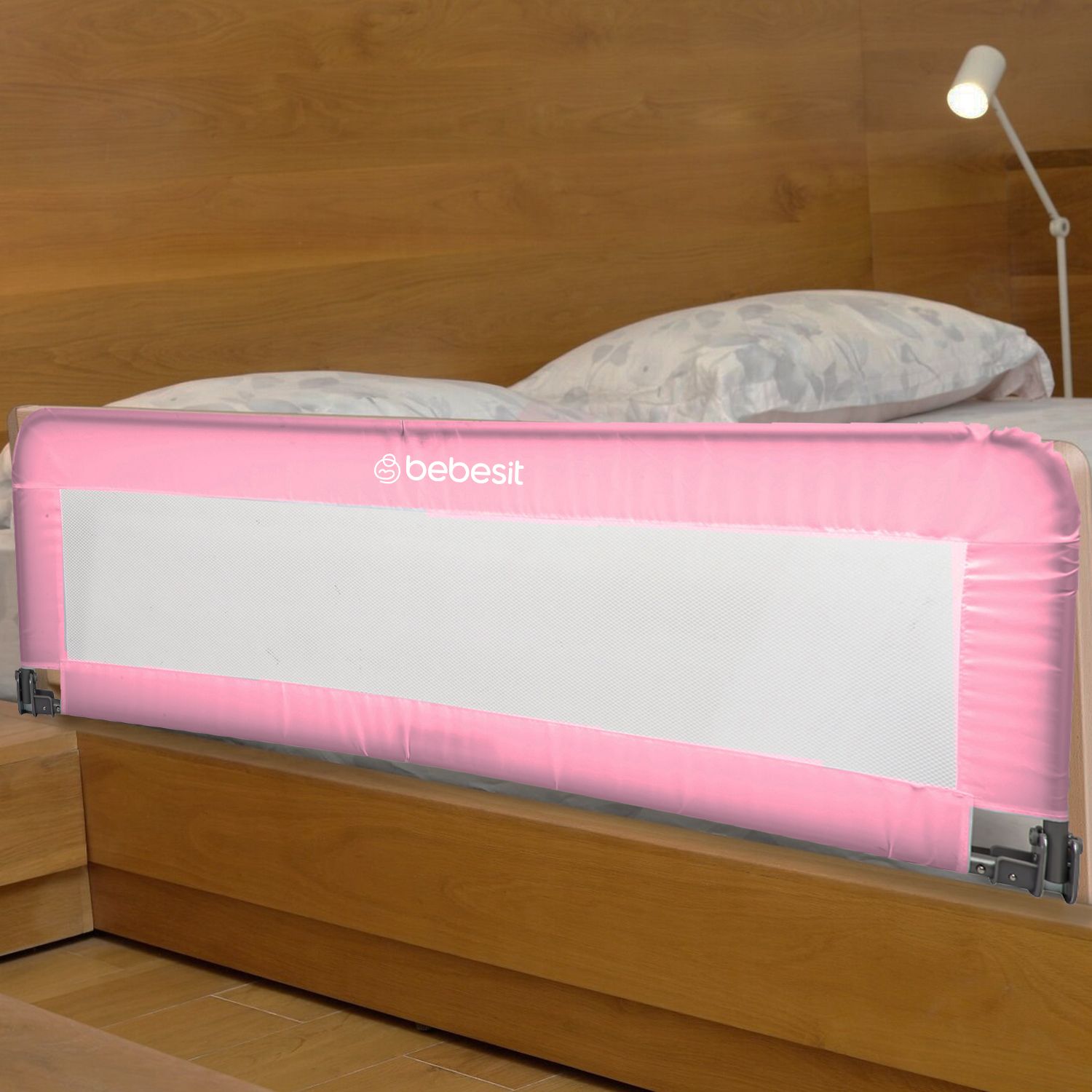 Baranda de Cama Rall Rosa | EntreKids
