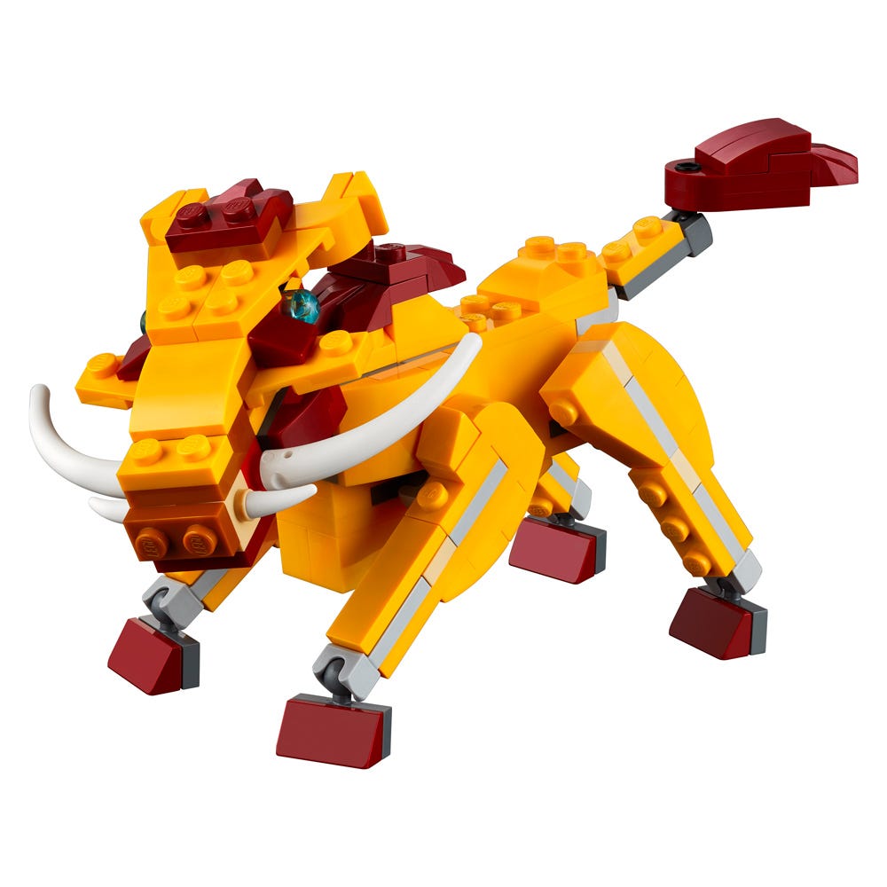 LEGO León Salvaje 31112 | EntreKids