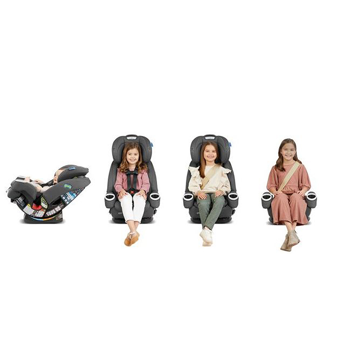 Silla de Auto Convertible 4Ever DLX Snuglock Tomlin | EntreKids