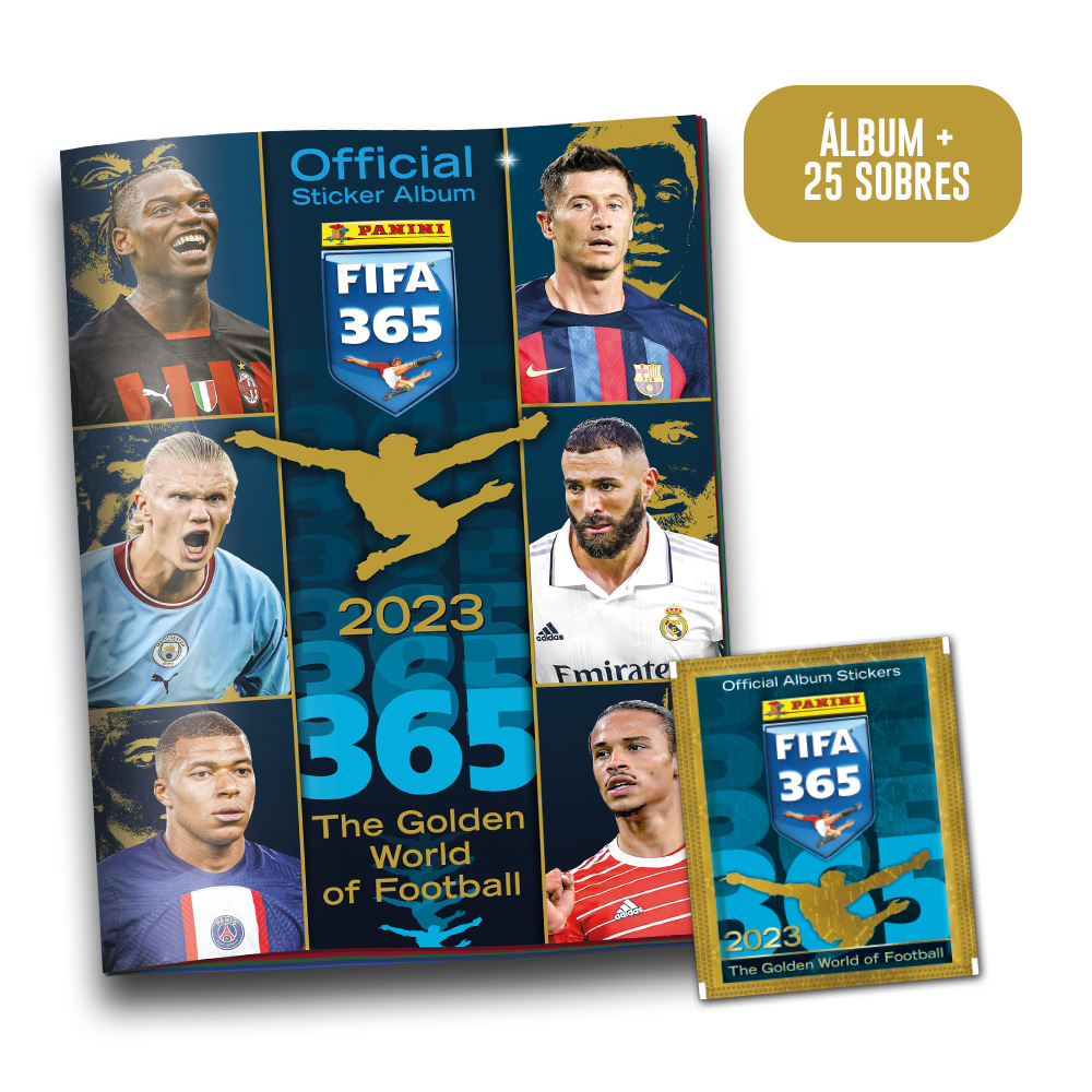 Pack Fifa 365 2023 (Álbum + 25 Sobres) | EntreKids