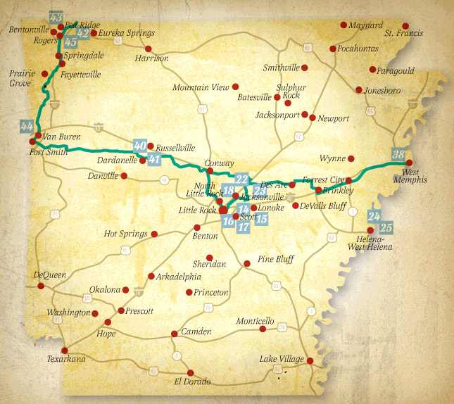 Arkansas Heritage Trails System - Encyclopedia of Arkansas