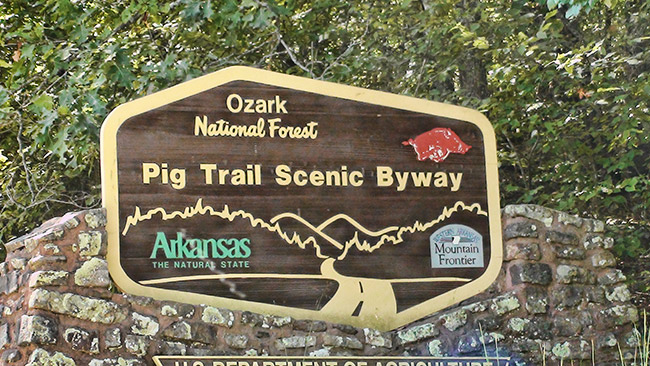 Pig Trail Scenic Byway - Encyclopedia of Arkansas