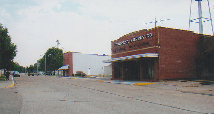 Downtown Tyronza - Encyclopedia of Arkansas