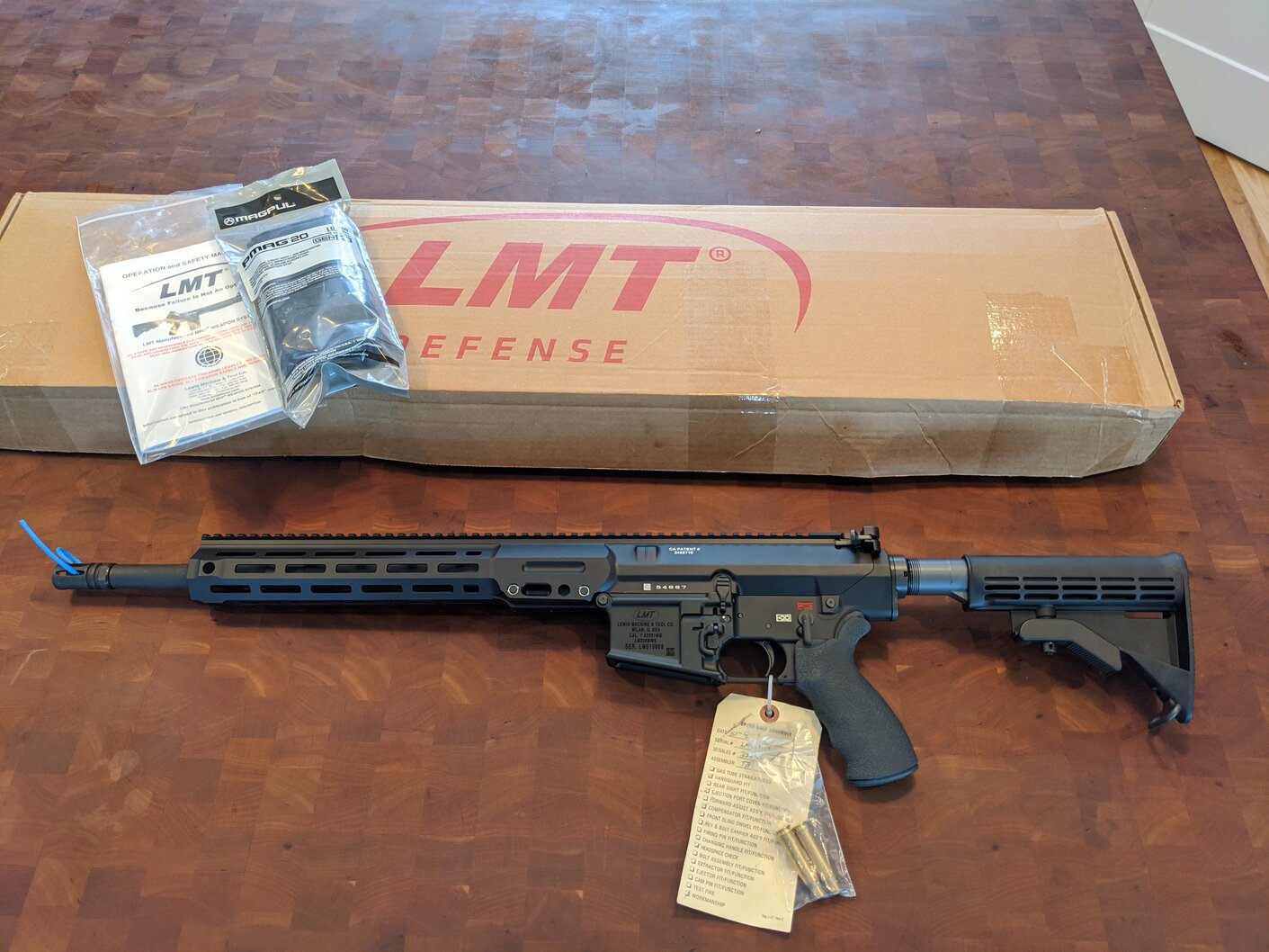 NIB LMT MWS Defender - Semi Auto Rifles at GunBroker.com : 866012355