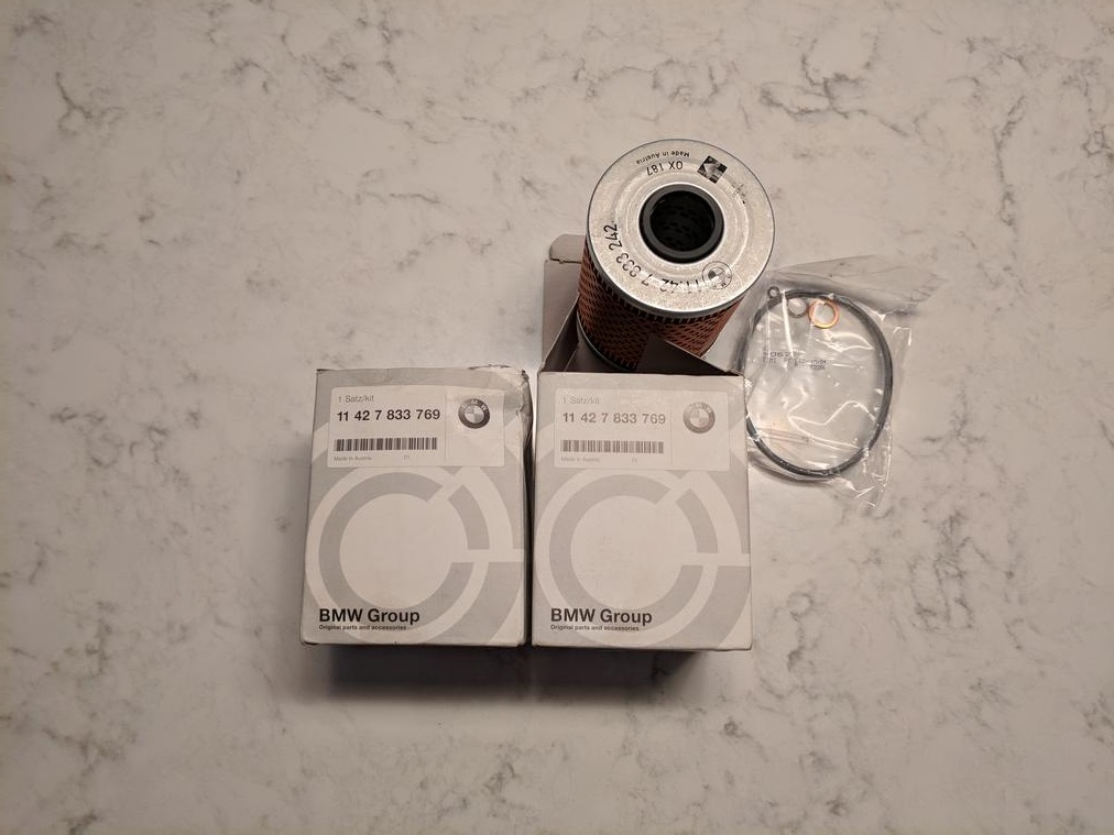 E36 2x NOS BMW S52/S54 oil filters