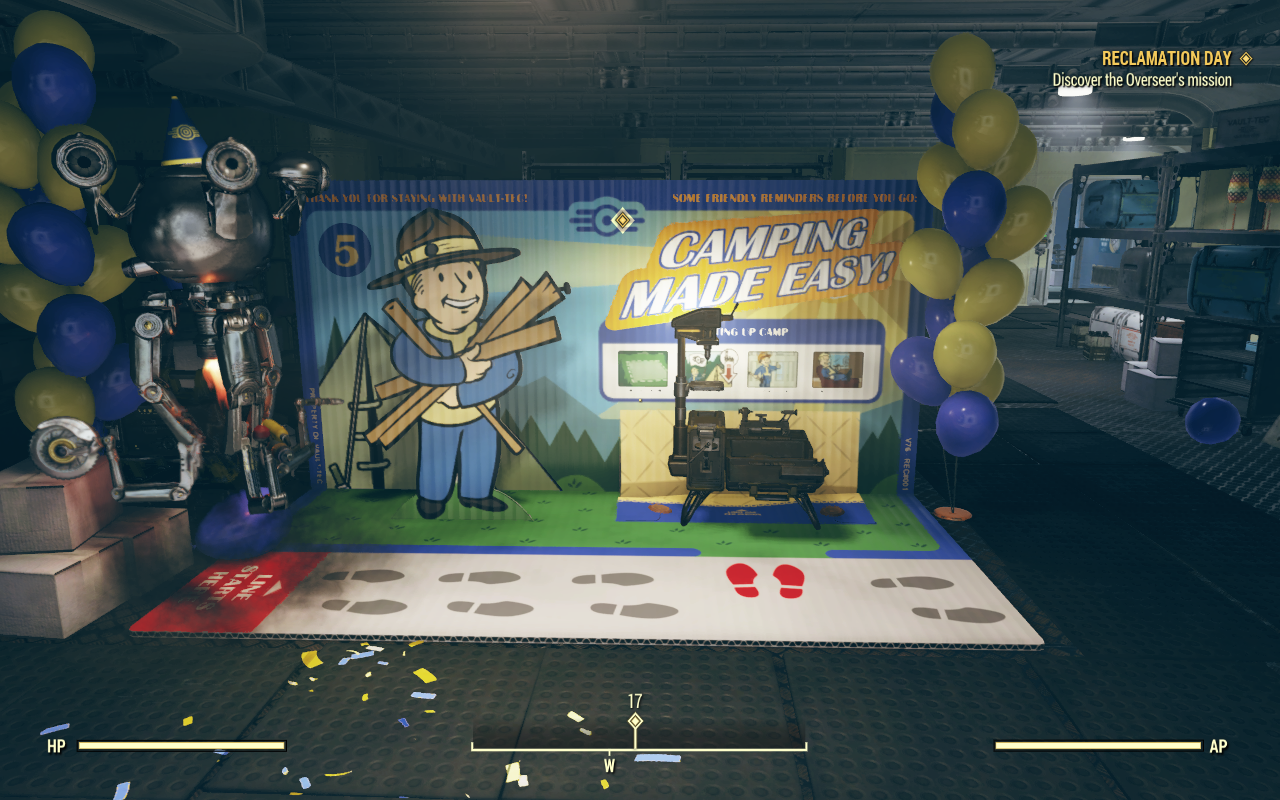 "Reclamation Day" Quest - Fallout 76 - Bethesdaサポート