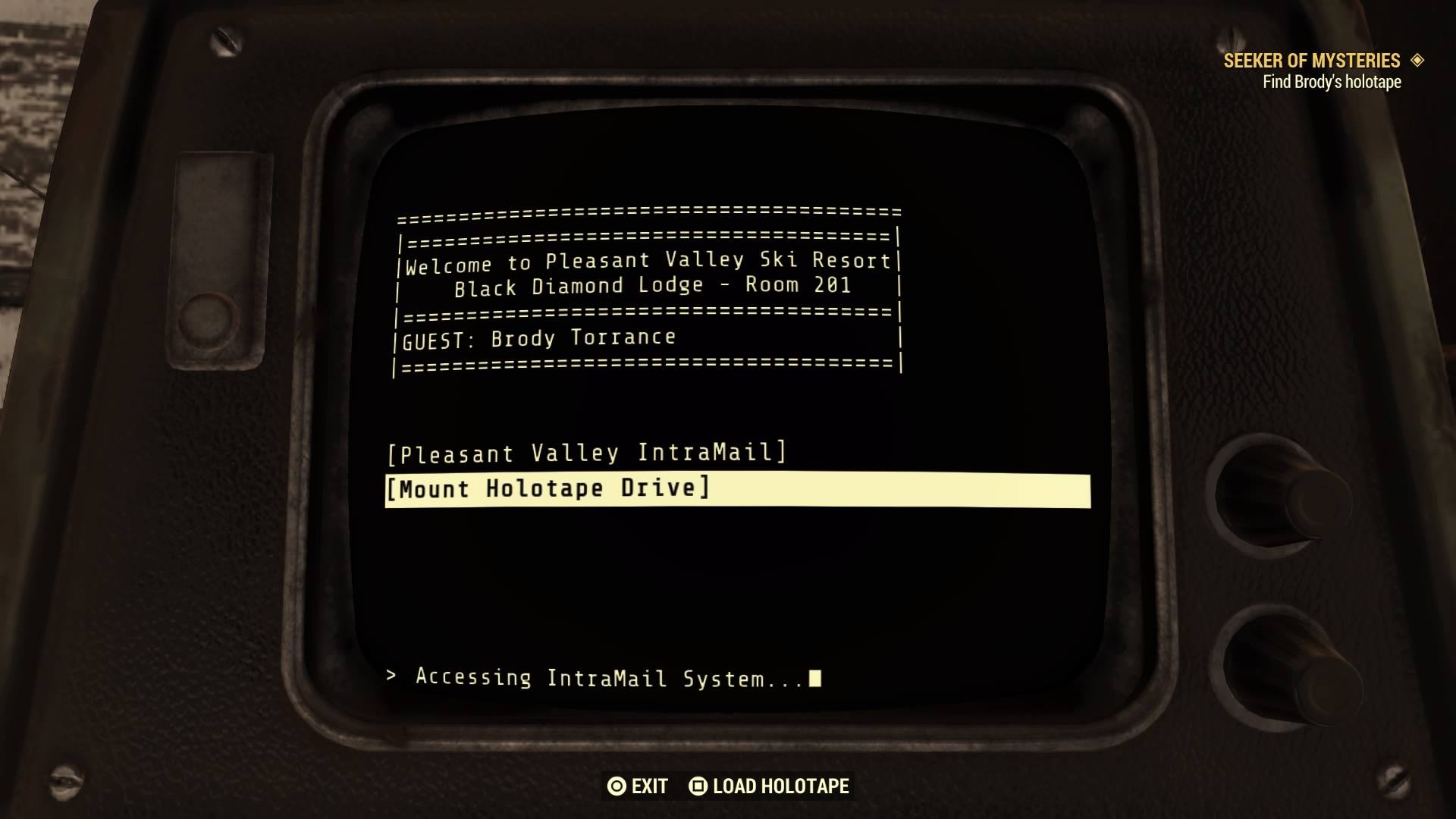 "Seeker of Mysteries" Side Quest - Fallout 76 - Bethesda Support