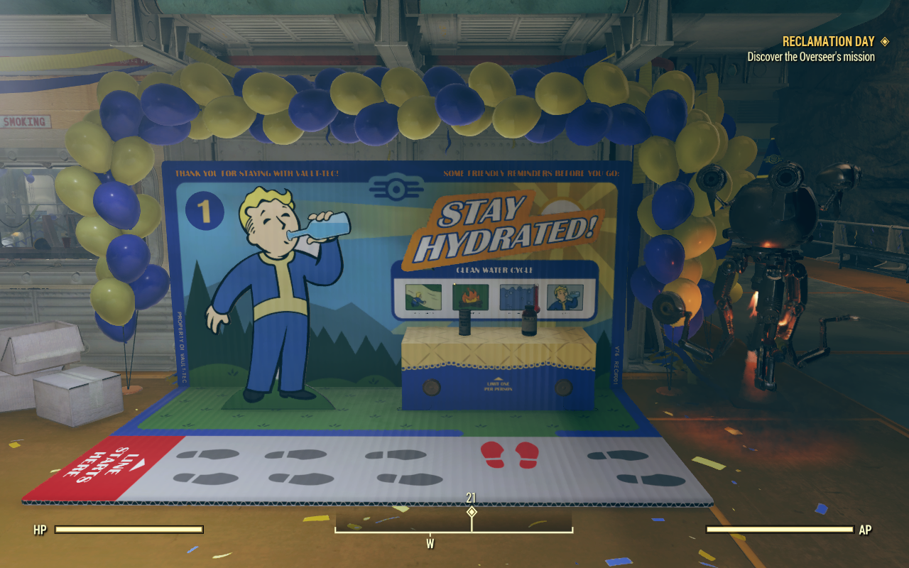 "Reclamation Day" Quest - Fallout 76 - Bethesdaサポート