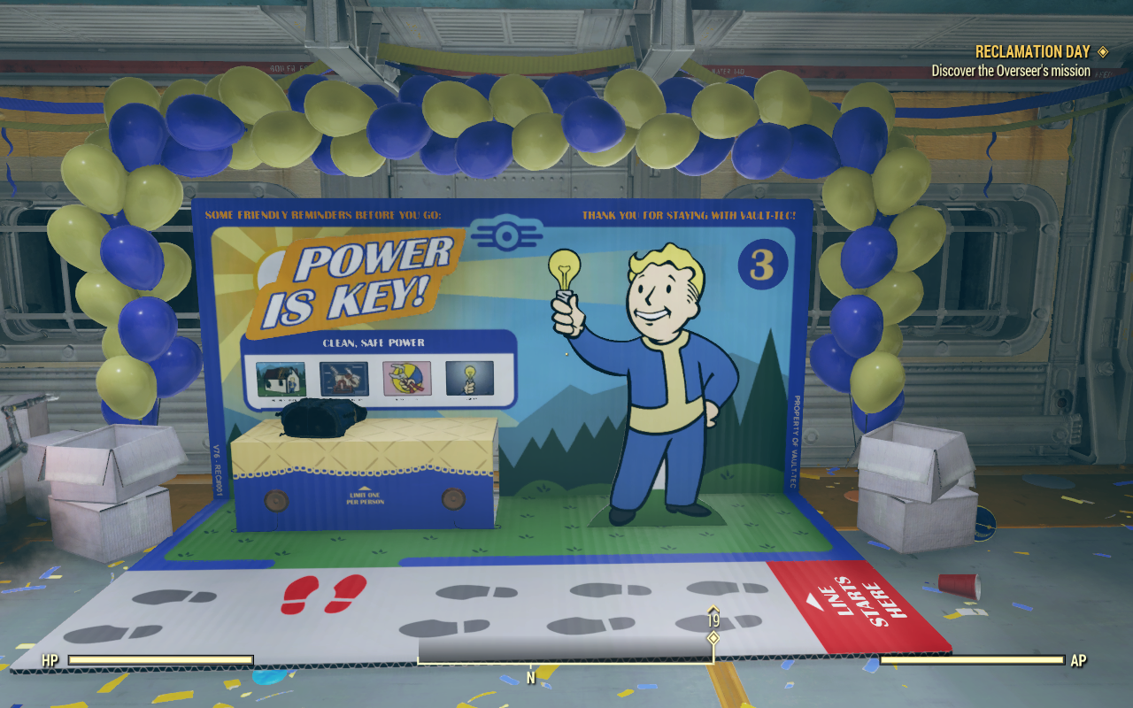 "Reclamation Day" Quest - Fallout 76 - Bethesda Support