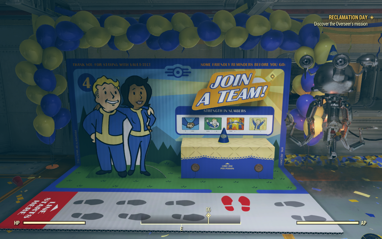 "Reclamation Day" Quest - Fallout 76 - Bethesda Support