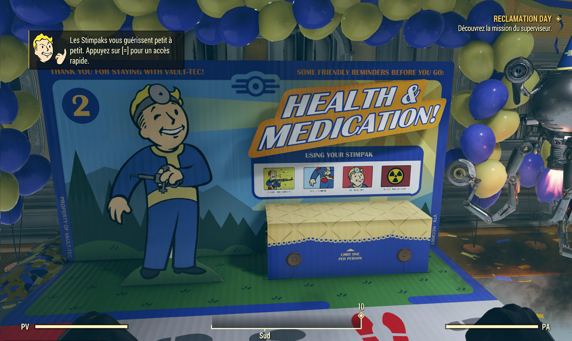 “Reclamation Day” - Quête - Fallout 76 - Bethesda Assistance