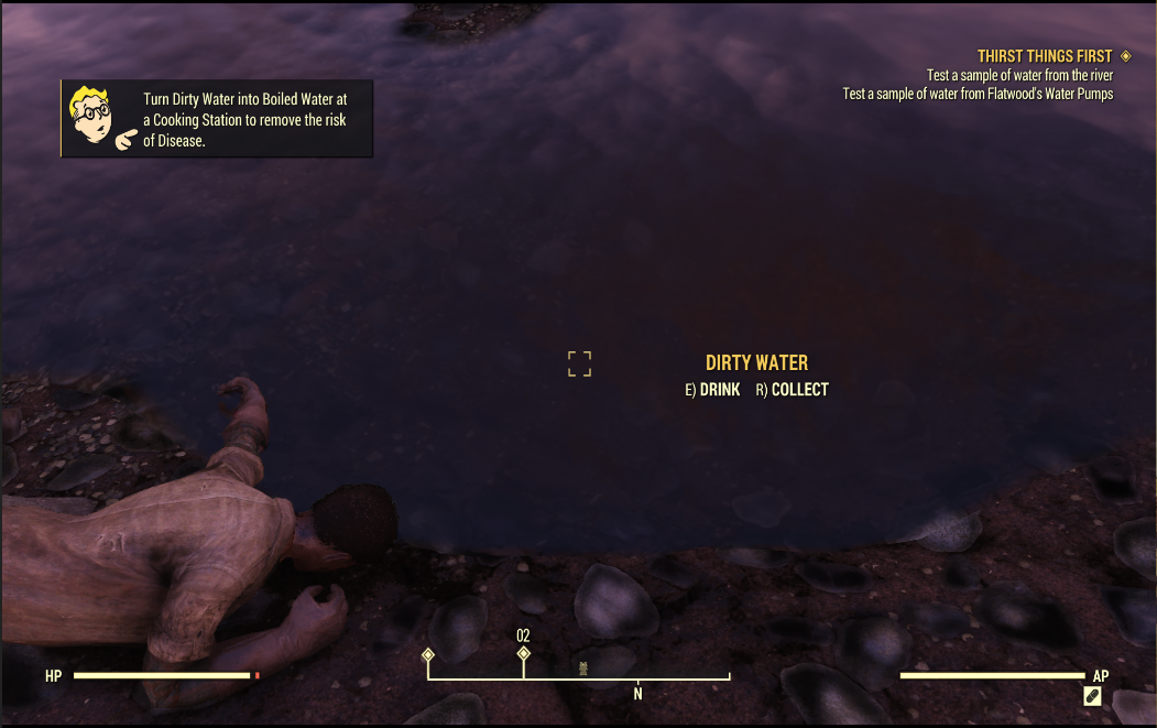 Thirst Things First - Quest - Fallout 76 - Bethesda Support