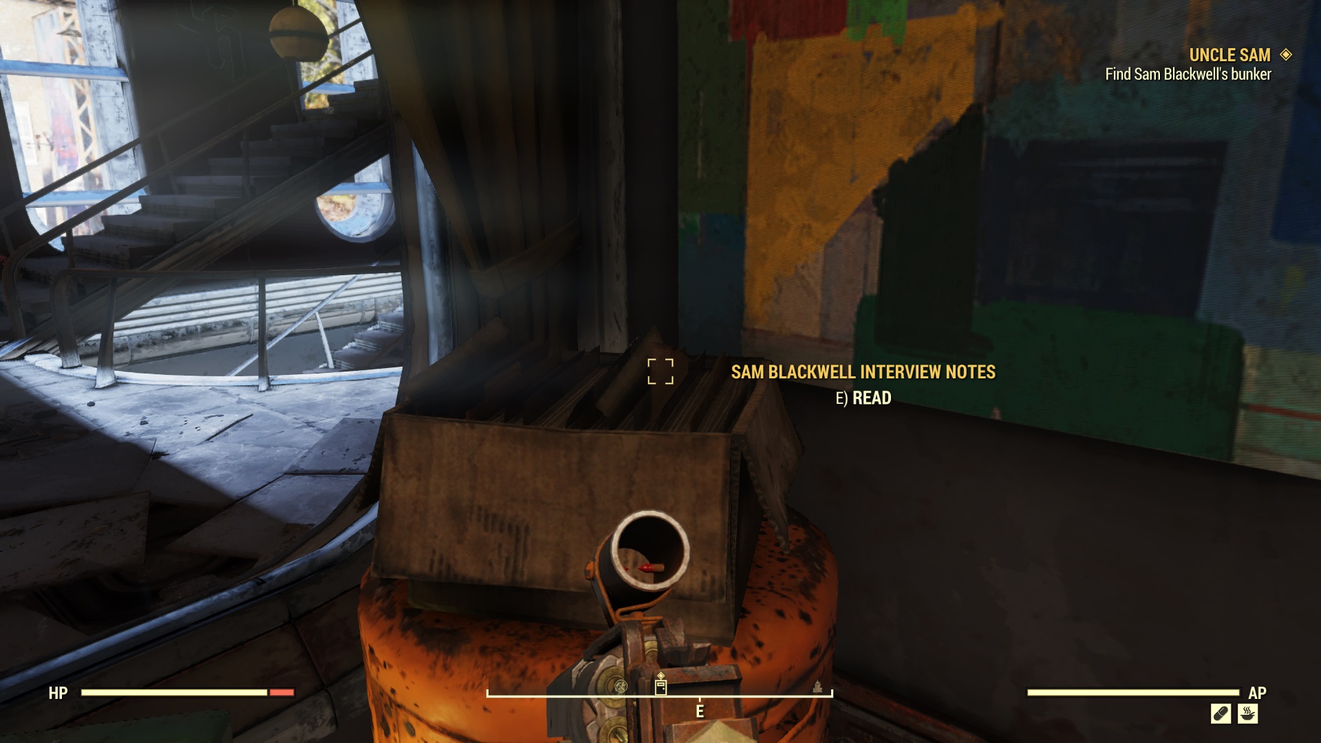 “Oncle Sam” - Quête - Fallout 76 - Bethesda Assistance