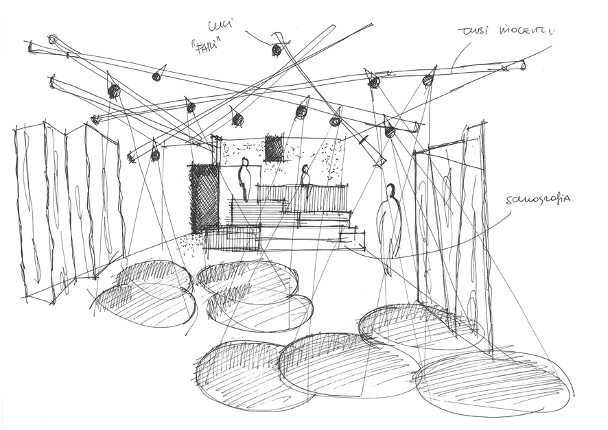 schizzo per lighting | Interior design drawings, Conceptual sketches ...