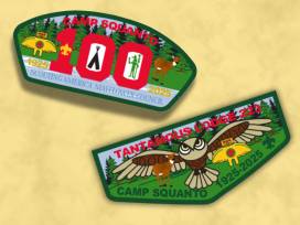 Camp Squanto 100 Patch | Powered By GiveSmart