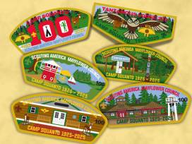 Camp Squanto 100 Patch | Powered By GiveSmart