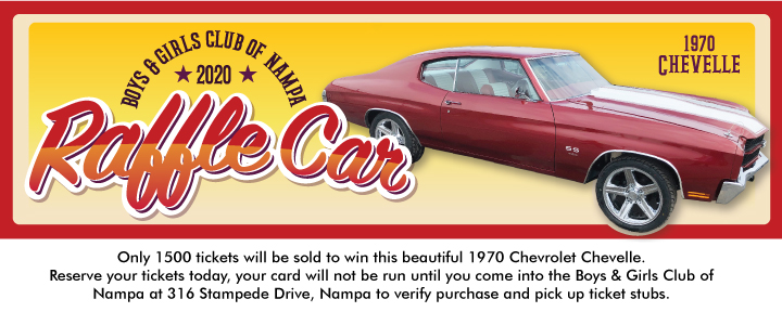 Chevelle Raffle | Powered By GiveSmart