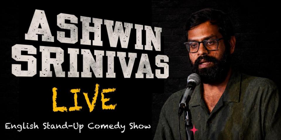 [Penang] Ashwin Srinivas LIVE - English Stand-Up Comedy Show - Penang ...