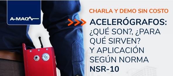 Charla y Demo Acelerógrafos: ¿qué son?, ¿para qué sirven? y aplicación ...