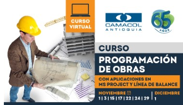 Curso Programación de Obras con aplicaciones en MS Project y Línea de Balance 2022-2