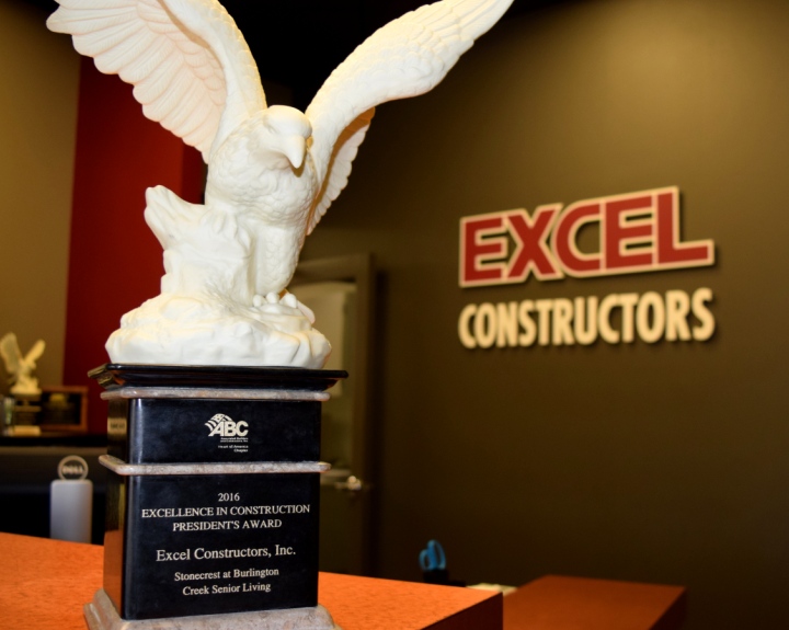 Excel Wins Prestigious Award - Excel Constructors