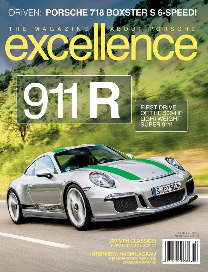Issue 240 | October 2016 | Excellence | The Magazine About Porsche