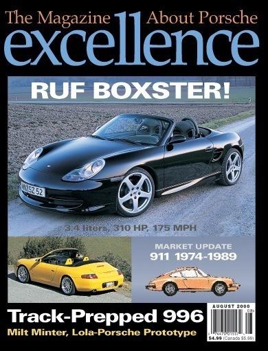 Issue 95 | August 2000 | Excellence | The Magazine About Porsche