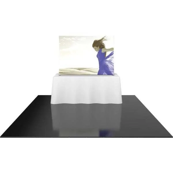 Vertical Curved Table Top Display - EXHIB-IT!