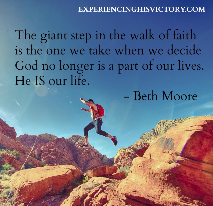 He Is Our Life Image - Experiencing His Victory