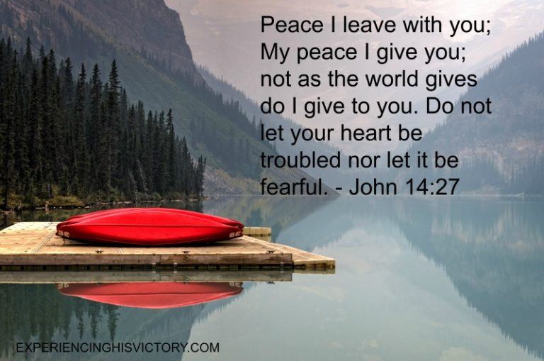 Jesus' Peace Image - Experiencing His Victory