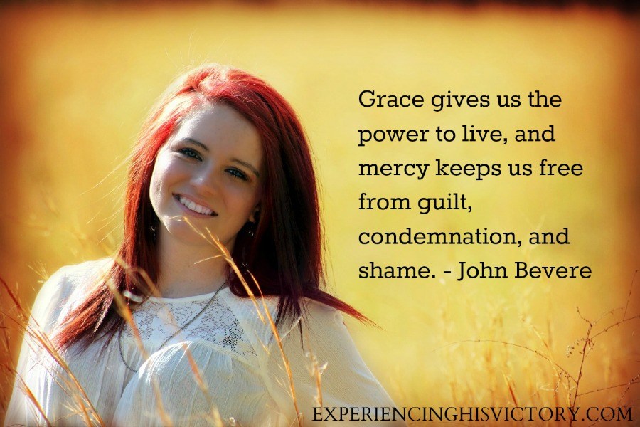 [Image] Grace Gives Us the Power to Live - Experiencing His Victory