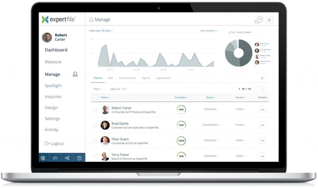 The World's First Expertise Marketing Platform from ExpertFile