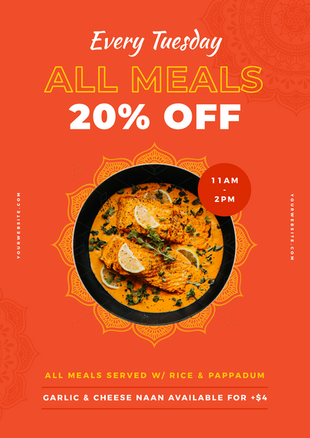 Indian Restaurant Poster