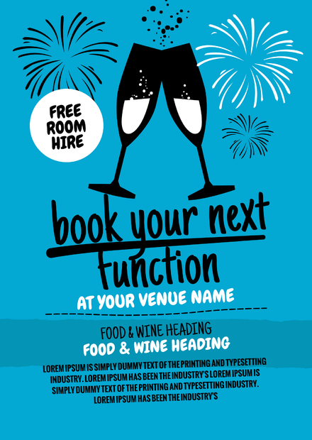 Book Your Functions Here - Easil
