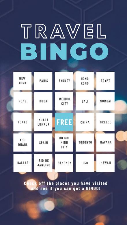 Template Bingo Instagram Analisis
