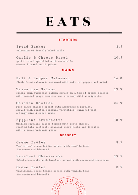 9 Wine Tasting Menu Template Template Guru