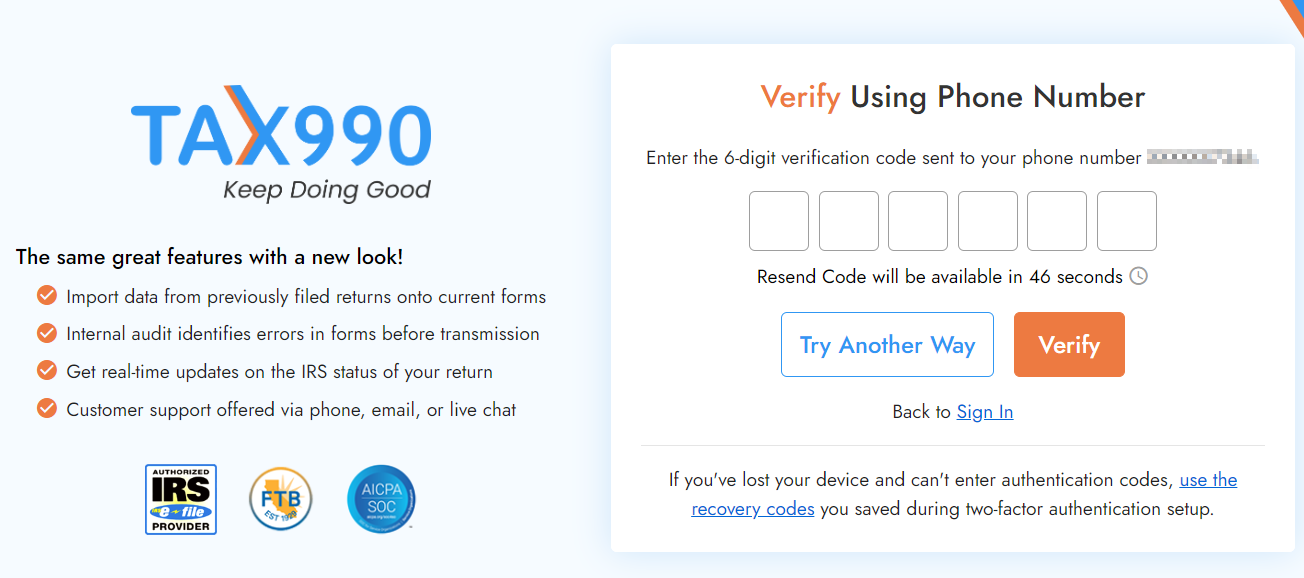 How to authenticate my login using phone verification?