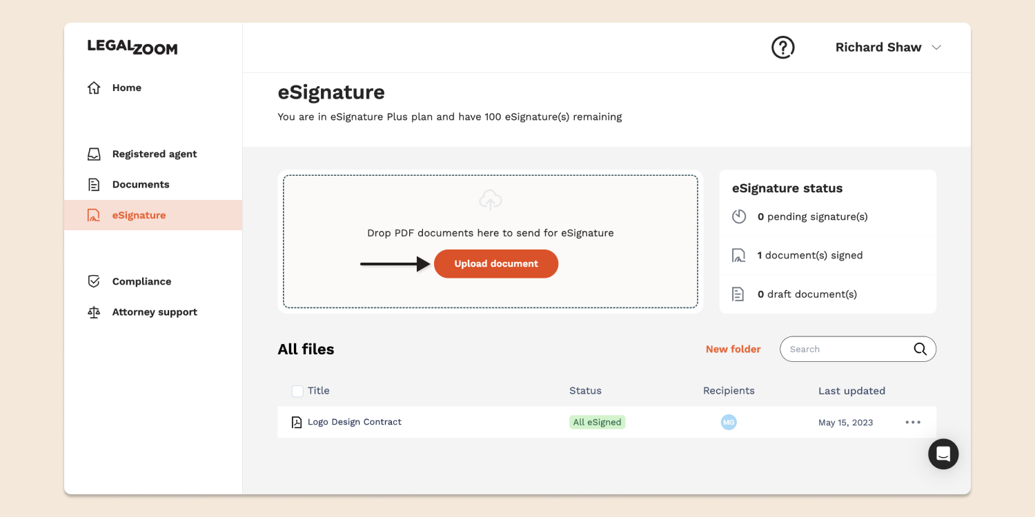 How to create a handwritten signature online | Legalzoom