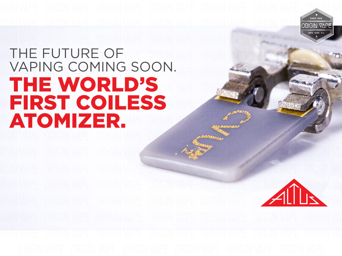 ALTUS by GUO — World's first coil-less tank | E-Cigarette Forum