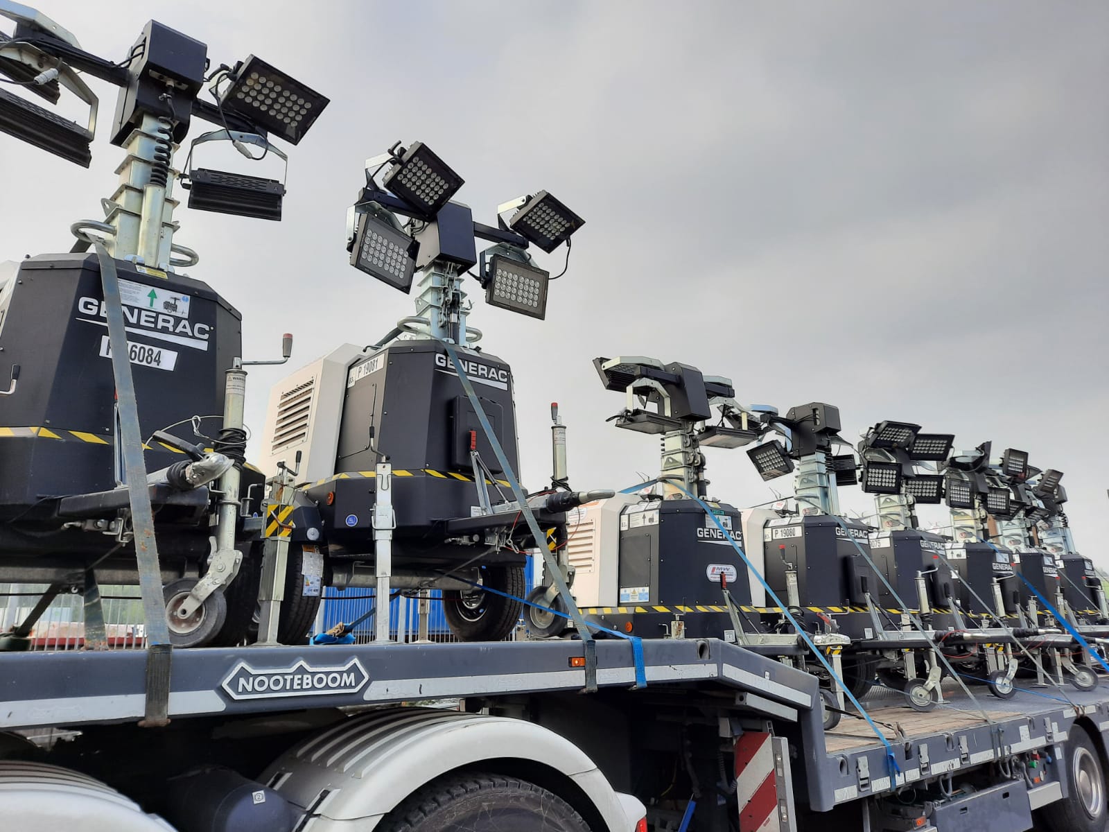 Load of lighting...SOLD...to a customer in Dublin | MW Hire Group