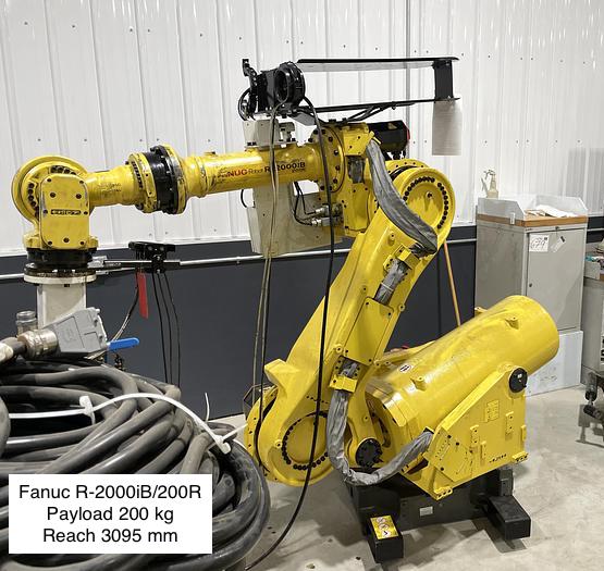 Fanuc R-2000iB/200R Data Sheet R-Series Robot | R.A.B. Industries Inc.