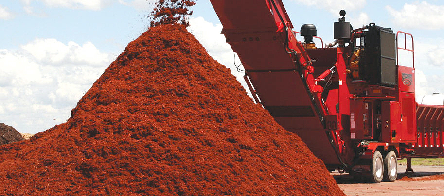 COLORING MULCH 101 | Grinder Crusher Screen