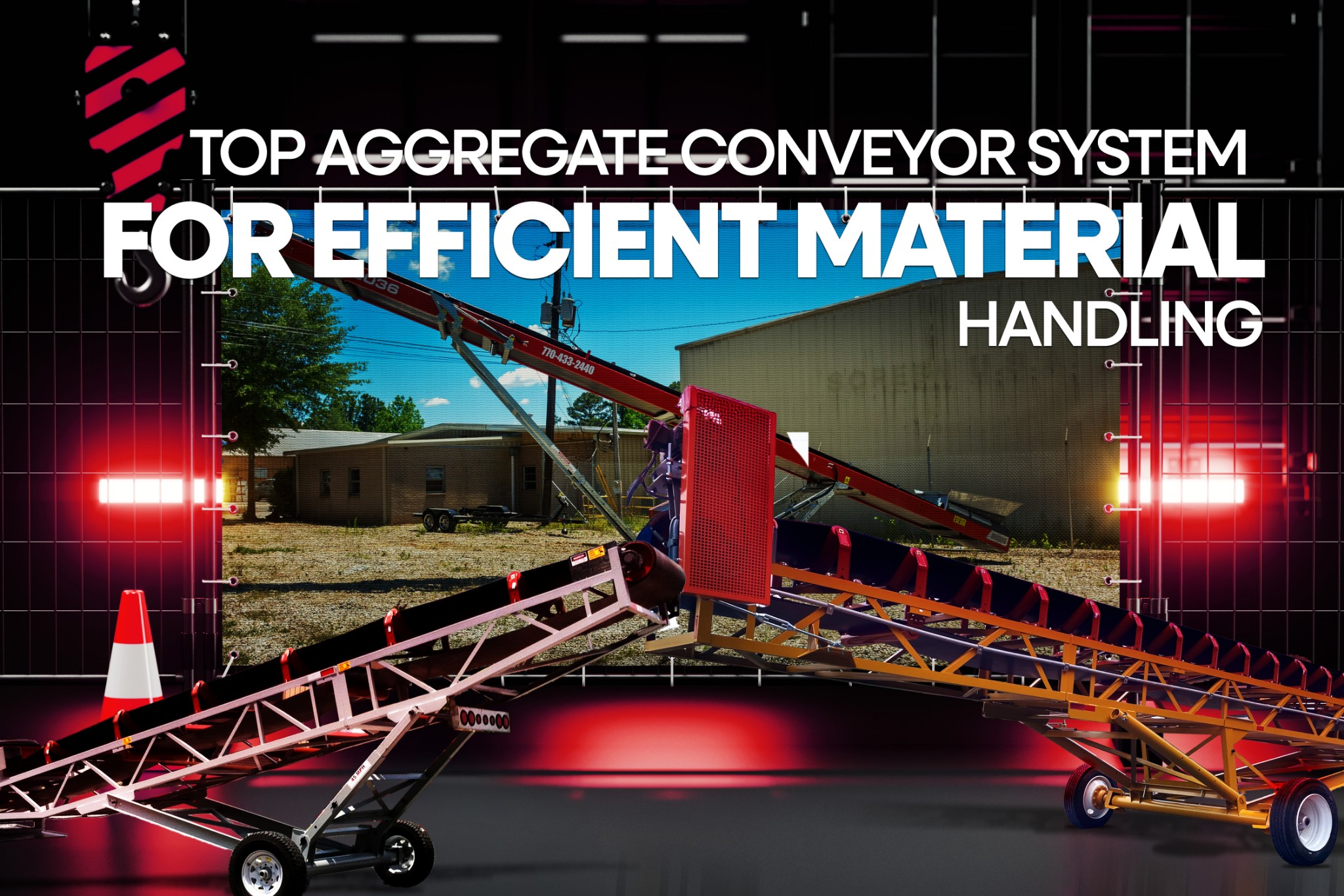 Top Aggregate Conveyor Systems for Efficient Material Handling | Grinder Crusher Screen