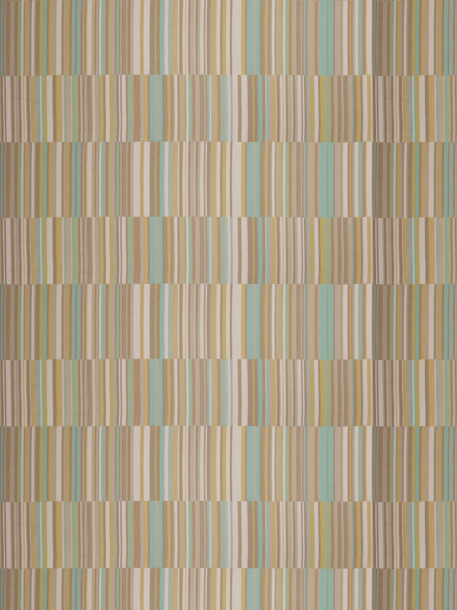 Quadrilateral Teal Lime | Fabric | Fabricut Contract