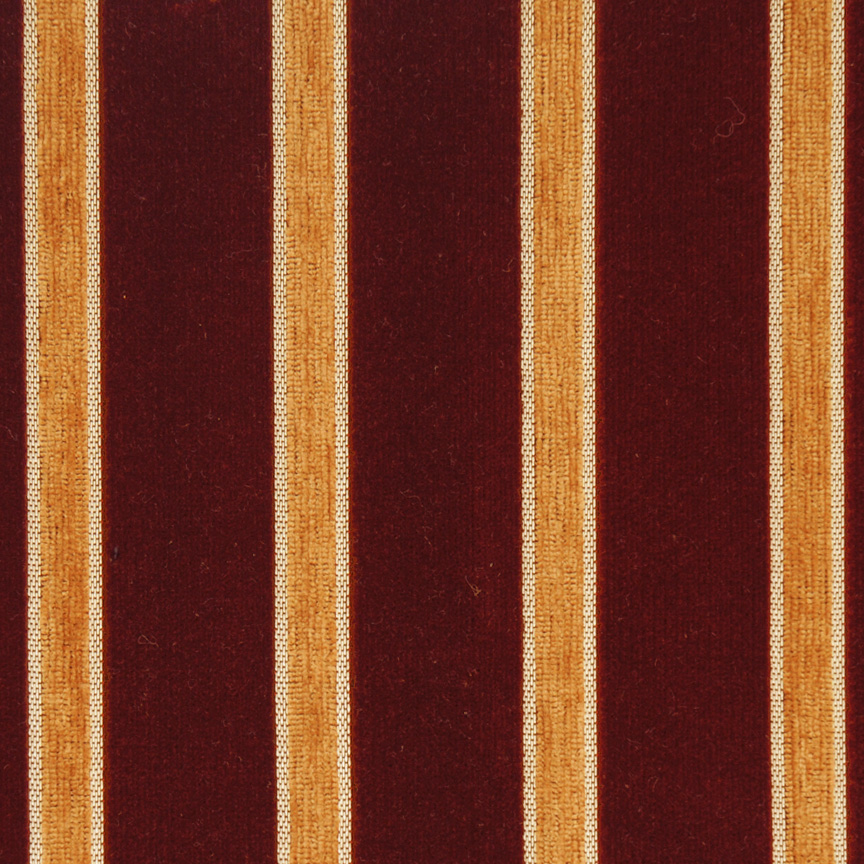 Empire Stripe Garnet | Fabric | Fabricut Contract