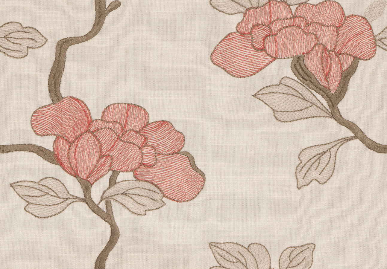Asian Bloom Lacquer | Fabric | Fabricut