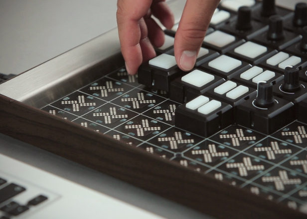 This modular system lets you snap together your own MIDI controller