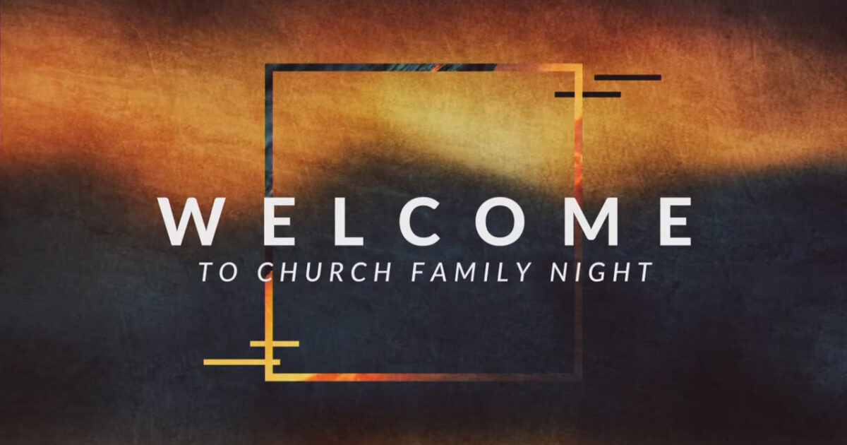Church Family Night | Faith Ministries Resources